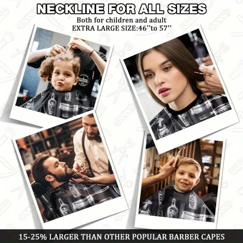 Adult Salon Hairdresser Capes Ap ron Hairdressing Waterproof Capes Perm ...