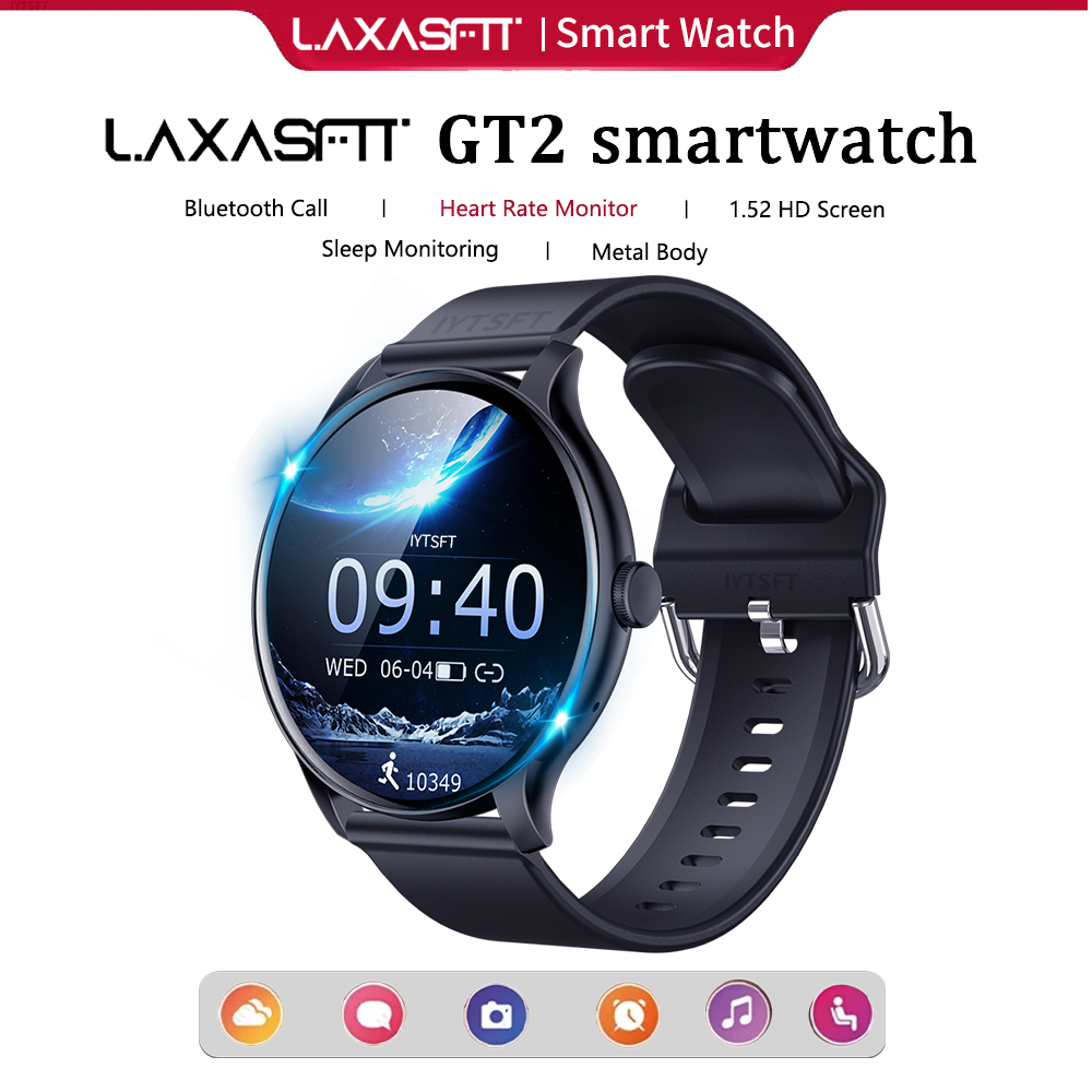 Laxasfit Smart Watch 152 Offers Bluetooth Calling, Heart Rate ...