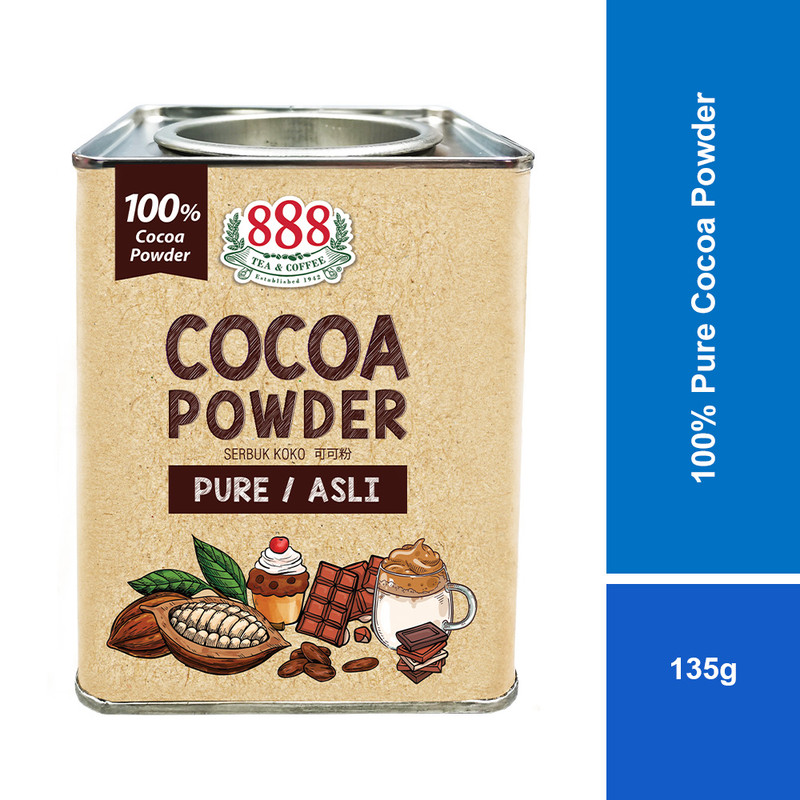 888 100% Pure Cocoa Powder (135g) | Shopee Malaysia