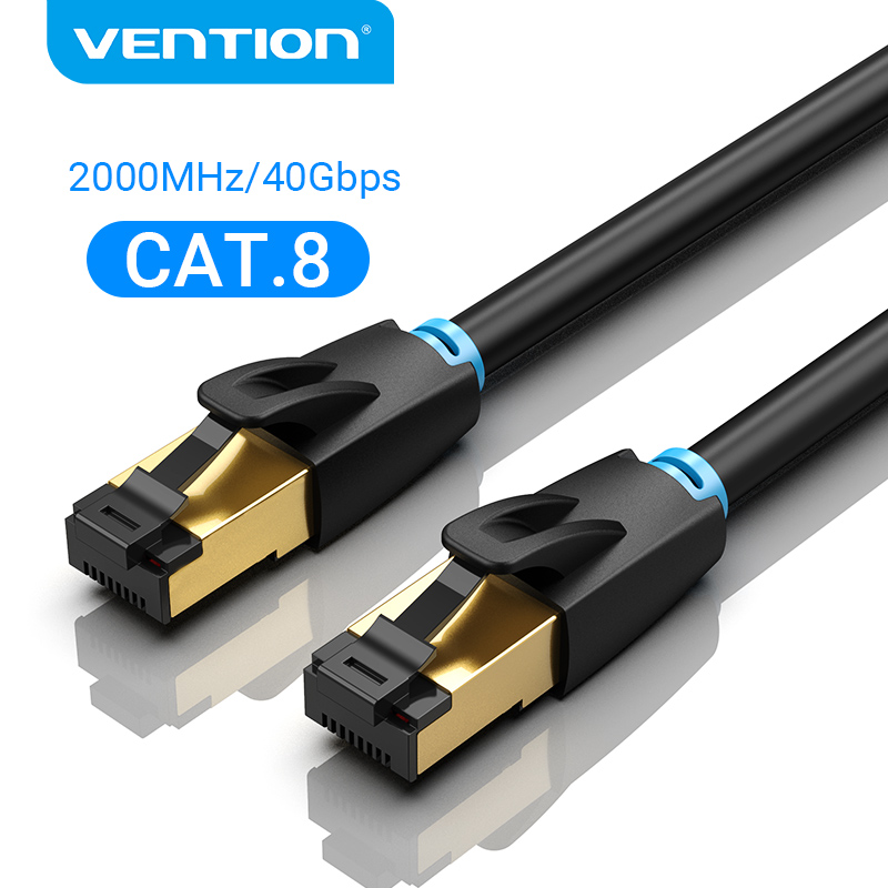 Vention Ethernet Lan Cable CAT8 40Gps 2000Mhz Professional High-speed ...