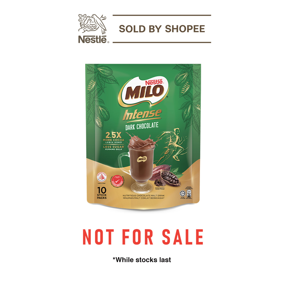 [Not For Sale] MILO Intense Mixes Pouch 33g×10s - gimmick | Shopee Malaysia