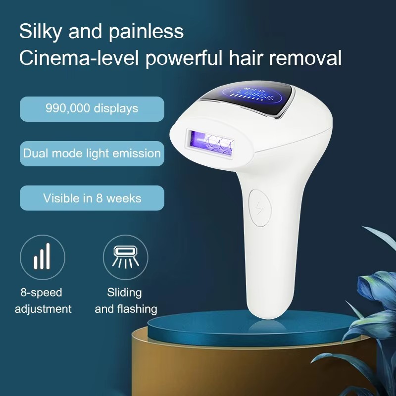New IPL Laser Hair Removal Machine, 900,000 Flashes, LCD Display Mesin ...