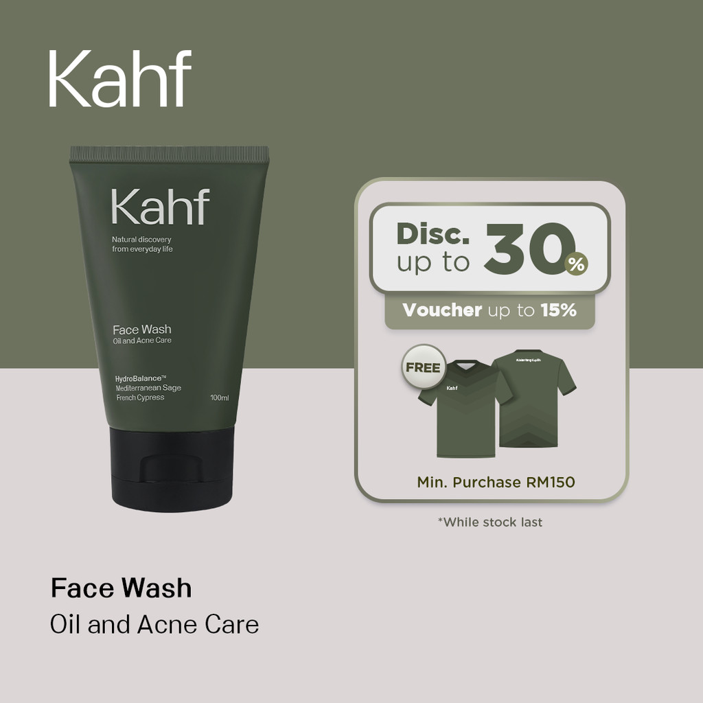 Kahf Oil and Acne Care Face Wash 100 ml | Shopee Malaysia