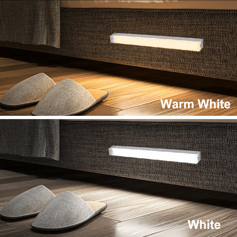 New Wireless Magnetic LED Strip Light with Motion Sensor for Cabinets ...