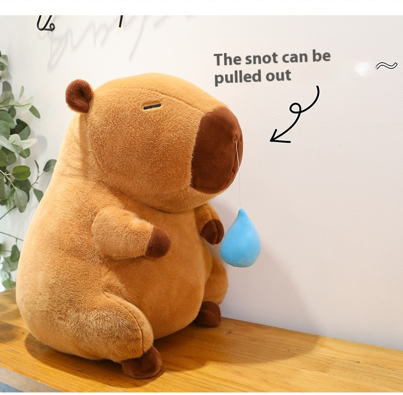 Capy Capybara Capybara Ugly Cute Doll Snot Bear Capybara Pillow ...
