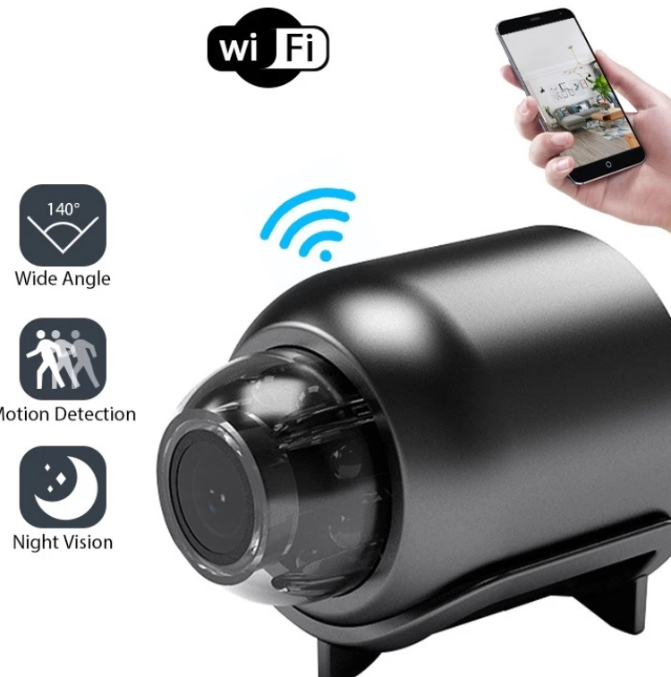 Camera Super CCTV Wireless 140 Degree Wide Angle WIFI IP Camera Motion ...