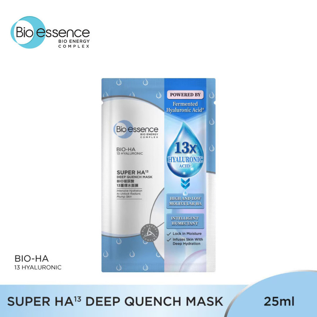 Bio-essence Bio-HA Super HA13 Deep Quench Mask (25ml) x1s | Shopee Malaysia