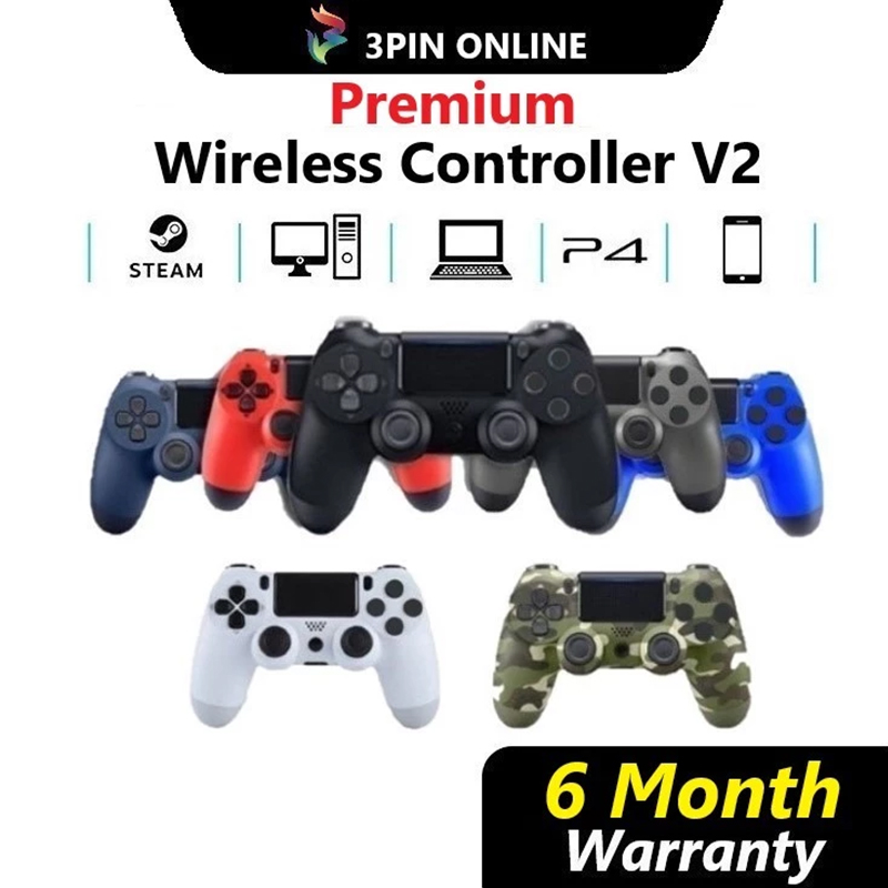 DualShock Bluetooth Wireless Controller Gamepad Joystick for PC Android Ios Laptop | Shopee Malaysia