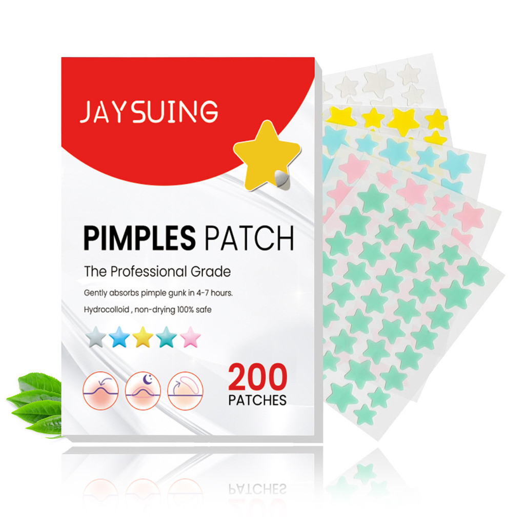 200PCS Pimple Patches for Face, Hydrocolloid Acne Patches, Cute Star ...