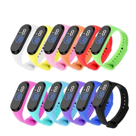 Kids LED Digital Watch Kit - 30-50PCS Sport Bracelet Set For Boys Girls ...