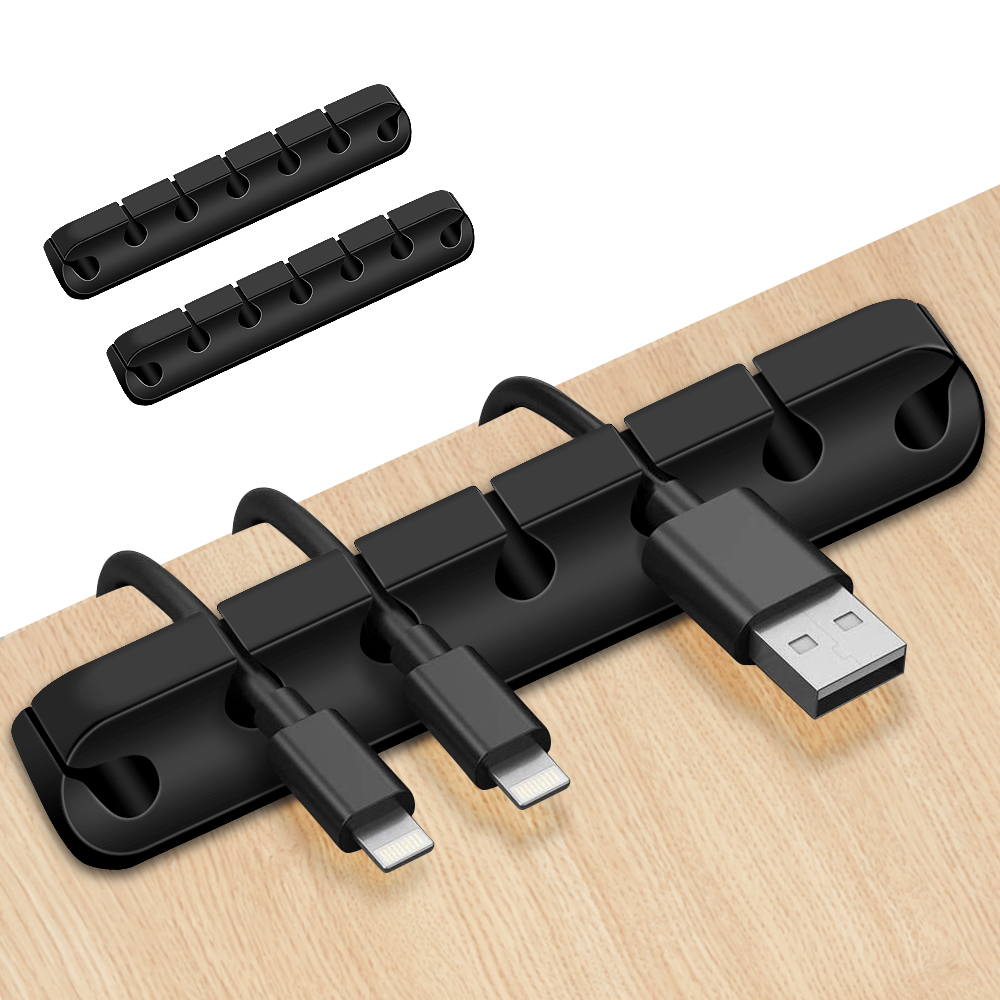 H26 Cable Holder Clips, Cable Management Cord Organizer Clips Self ...