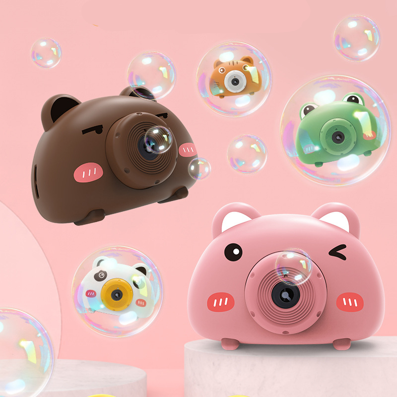 PPJ05 Cute Pet Bubble Camera Battery Electric Bubble Bubble Happy ...