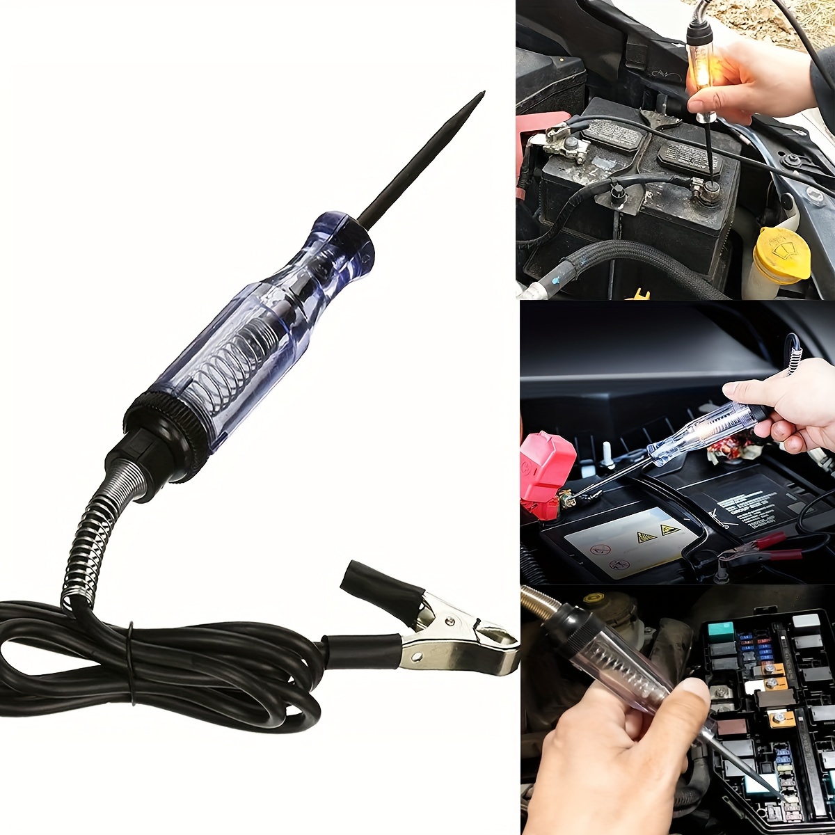 Test Light Automotive,Circuit Tester 6V-12V-24V,ABS Handle Material ...