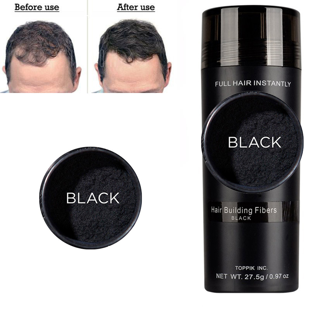27.5g Hair Building Fiber Powder for Hair Beard Hair Loss Concealer ...