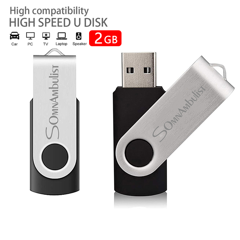 Metal pen drive 2GB USB 2.0 flash drive, waterproof USB memory stick ...
