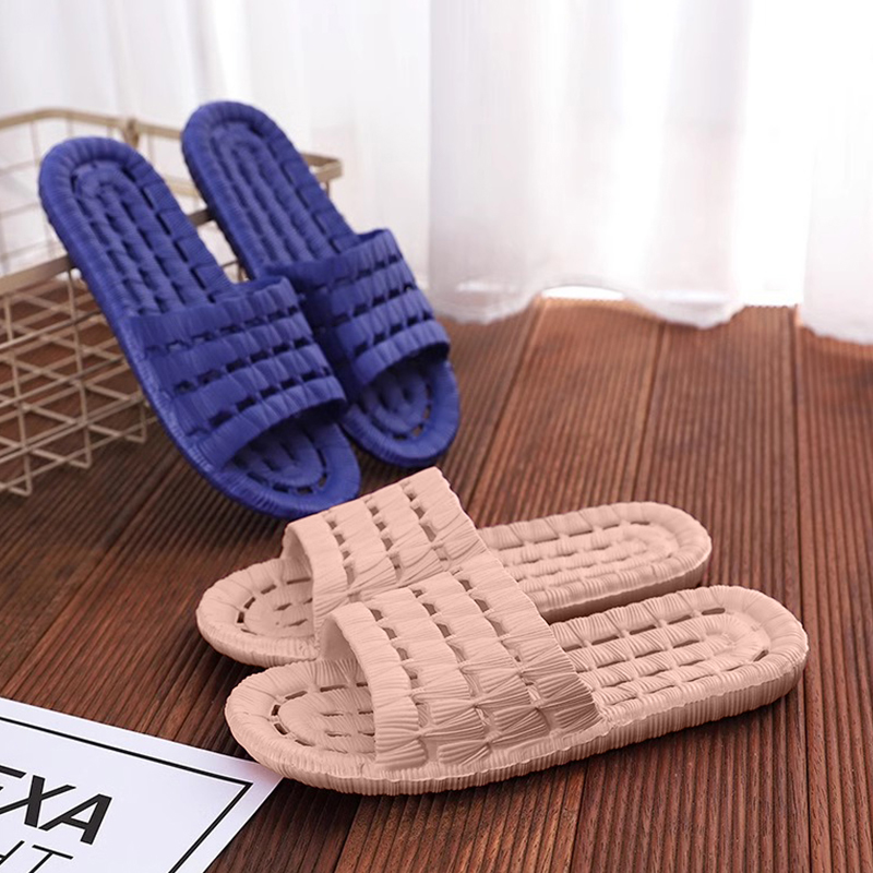 Bathroom EVA Sandals Slippers Ladies Summer Bath Anti-slip Leakage ...