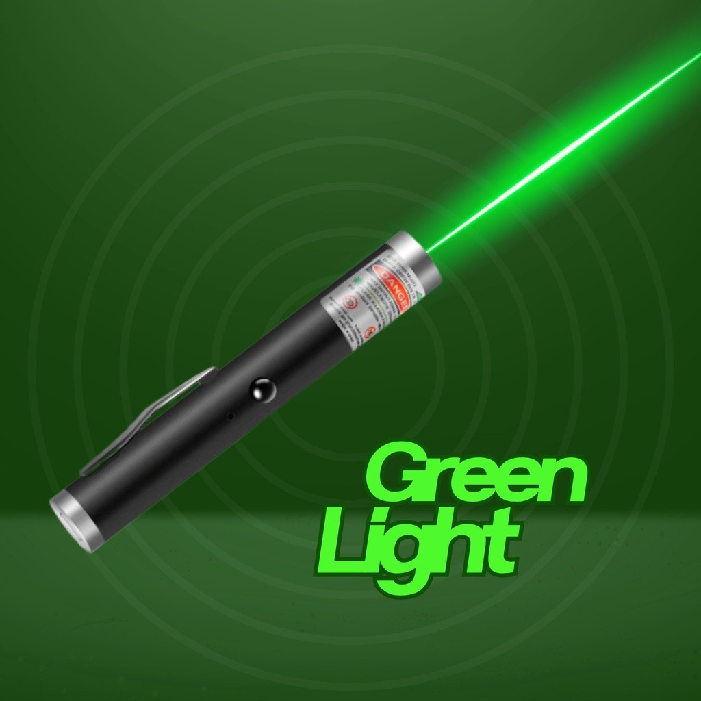 Rechargeable Laser Flashlight Pointer Long Range Red/Green Light Single ...