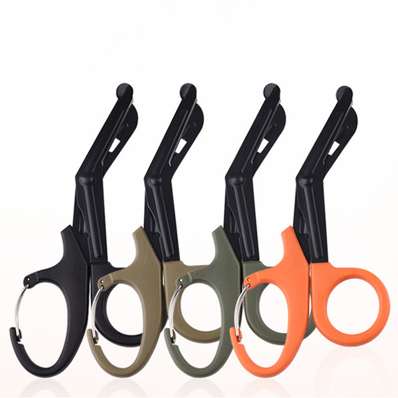 1Pc 19Cm/7.5Inch Stainless Steel Nurse Medical Scissors With Carabiner ...