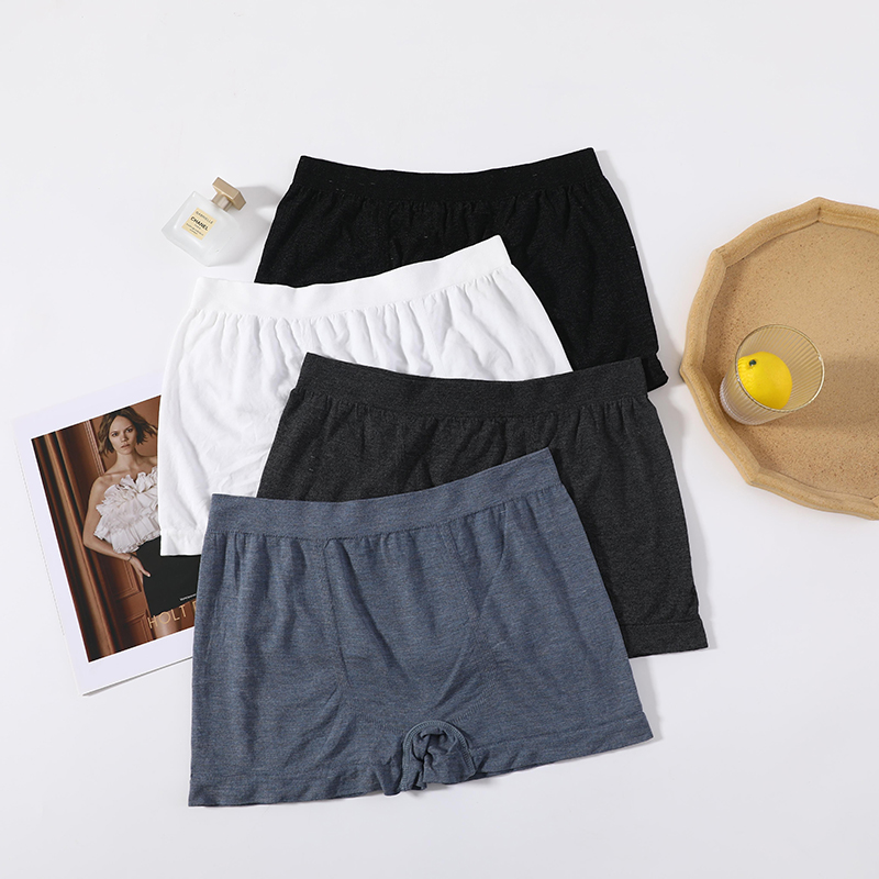 New High-End Seamless Boxing Simple Men'S Seamless Flat Boxers ...