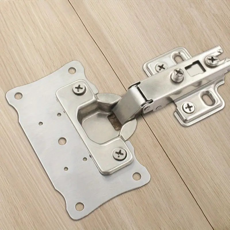 Cabinet Hinge Repair Board, Stainless Steel Hinge Repair Bracket Kit ...