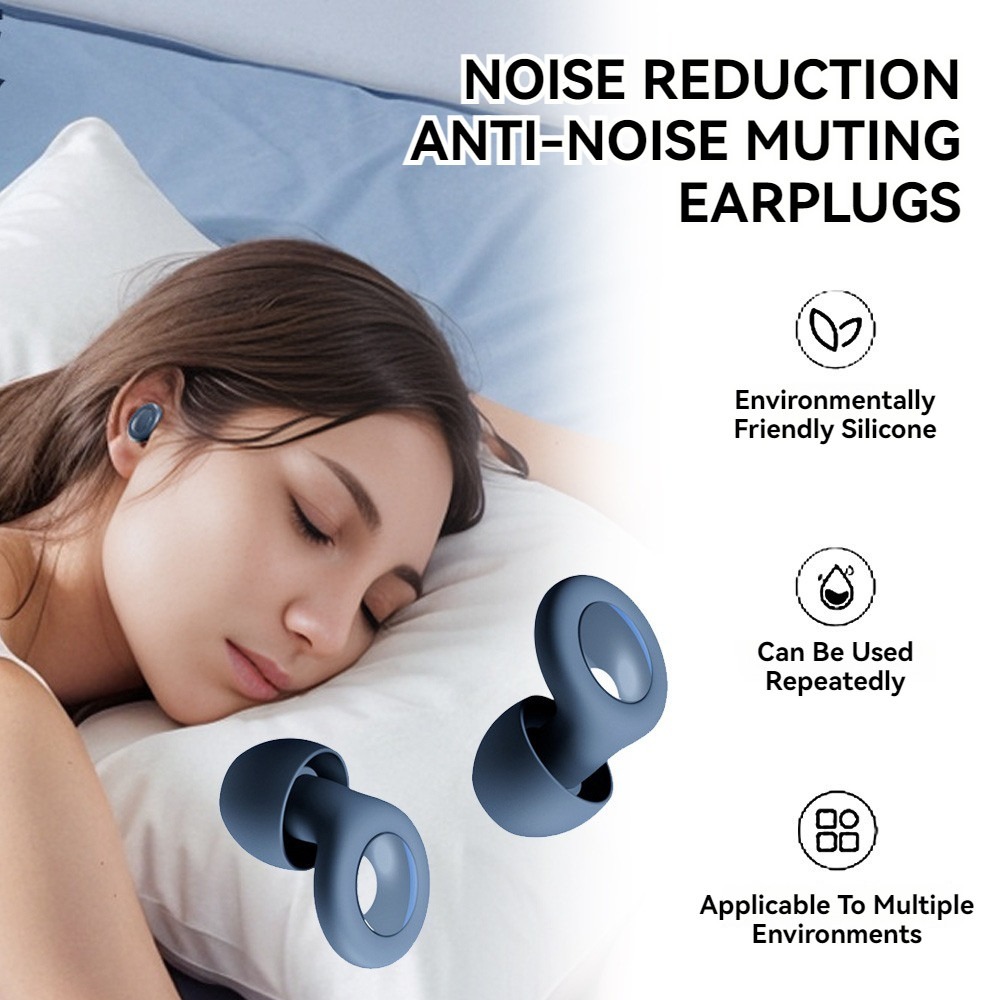 Noise Cancelling Earplugs, Super Soft Silicone, 27 dB Noise Reduction ...