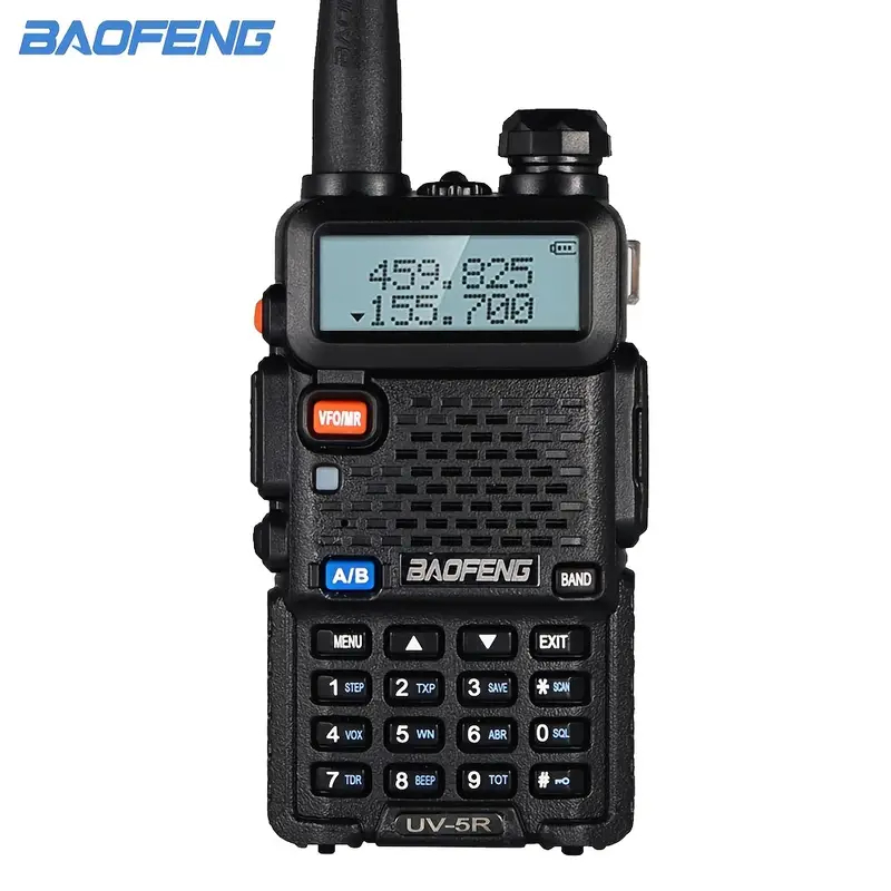 Baofeng Walkie Talkie Uv-5r 5W FM Dual Band Two Way Radio VHF/UHF Portable Transceiver | Shopee ...
