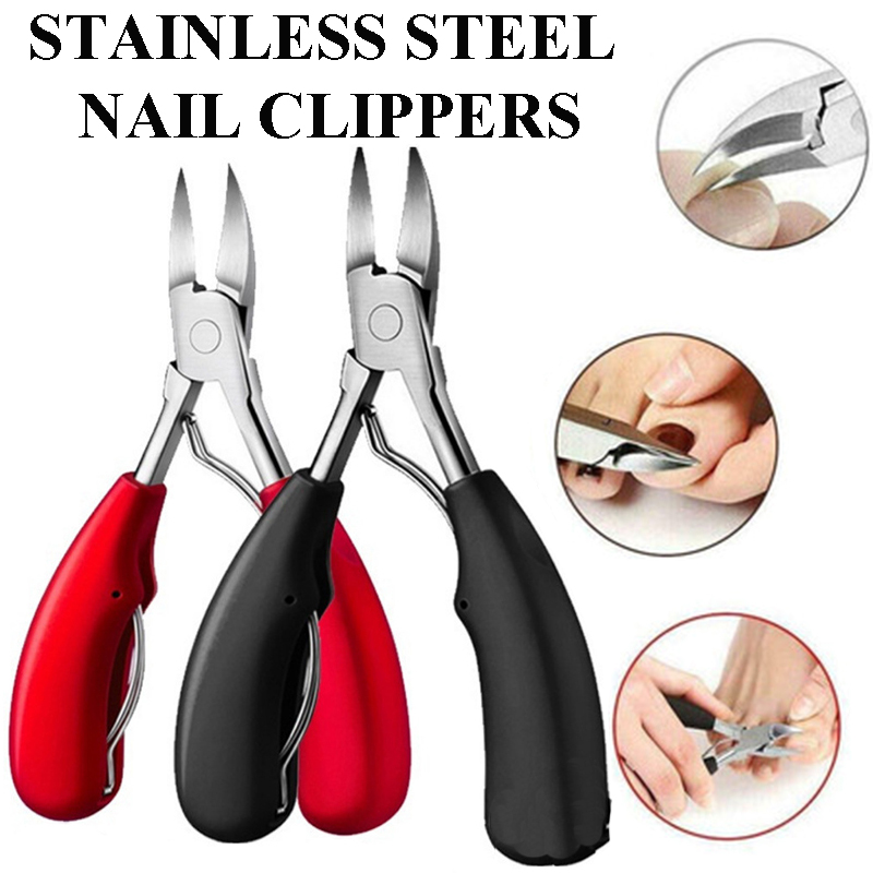 Kit-2 Professional Toe Nail Clippers Cutter ingrown toenail tool Thick ...
