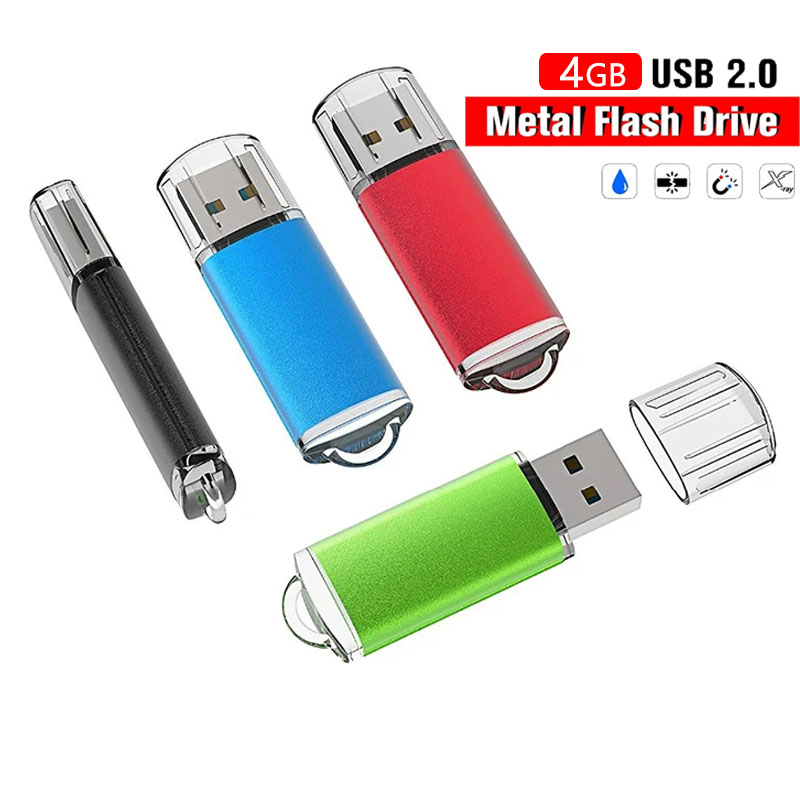 4GB USB 2.0 pen drive, high-speed waterproof memory stick, compatible ...