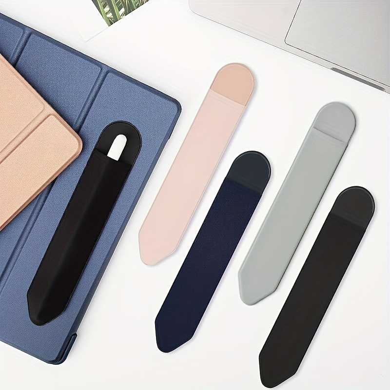 Leather Elastic Stylus Pocket Pouch Accessories Adhesive Stylus Pen ...
