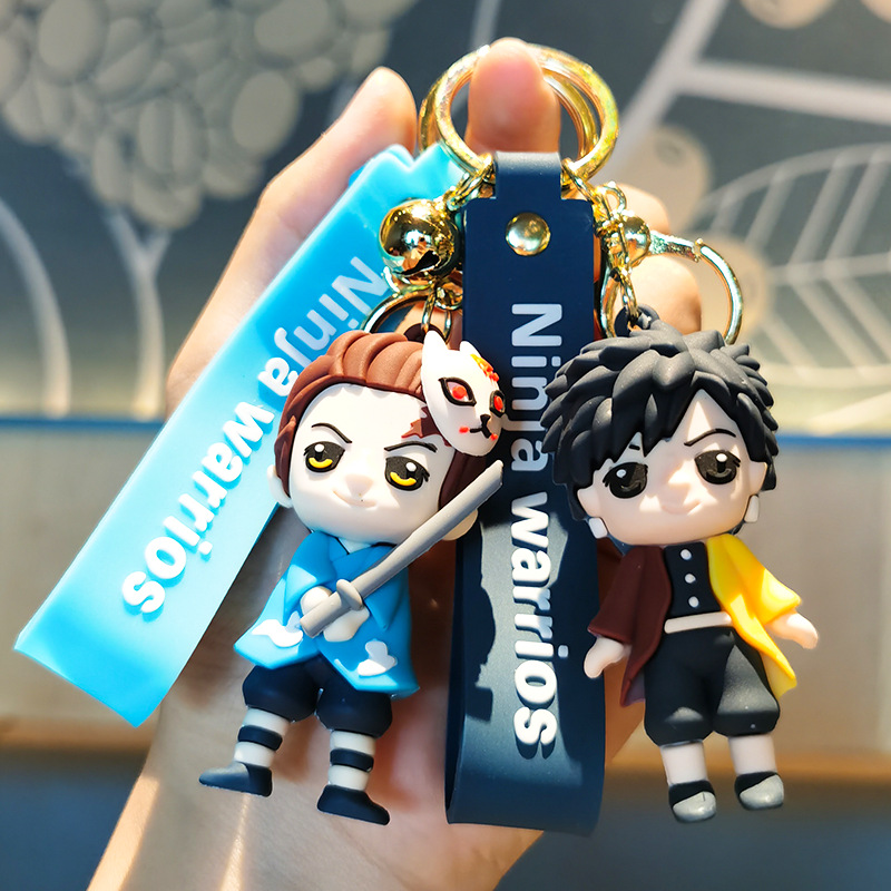 Anime Cartoon Ninja Samurai Sloth Cute Series Pendant Mystery Box ...