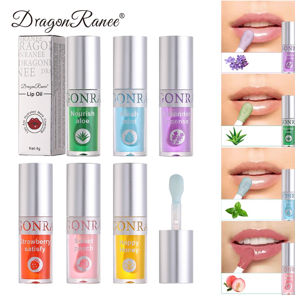 Dragon Ranee Large Brush Head Lip Oil Lipstick Lipstick Roll-On Lip Oil ...