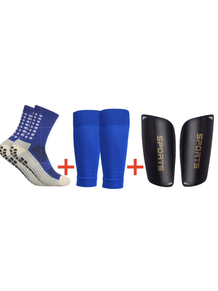 A Set Of Adult Hight Elasticity Soccer Shin Guard Sleeves Football ...