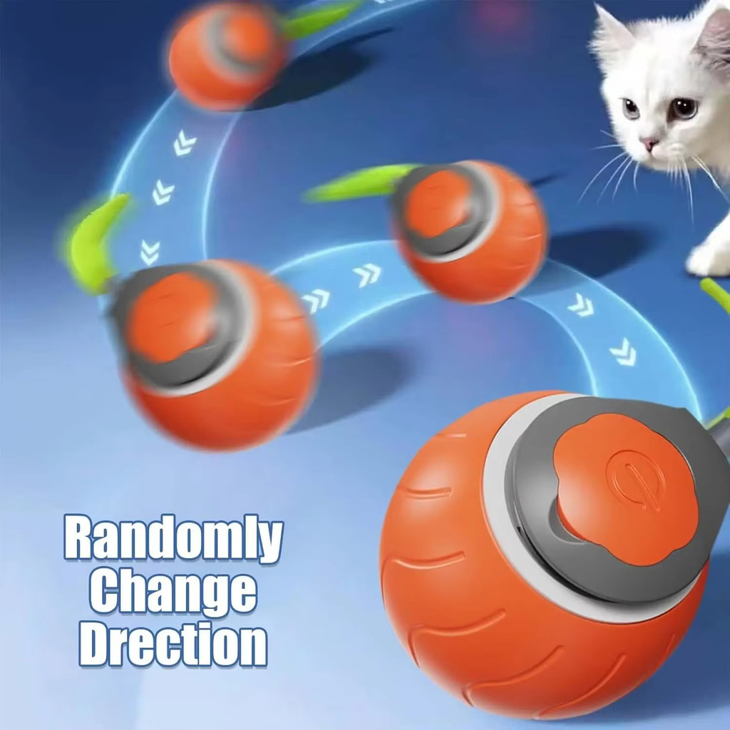 New Pet Smart Rolling Ball Interactive Toy for Cats and Dogs ...
