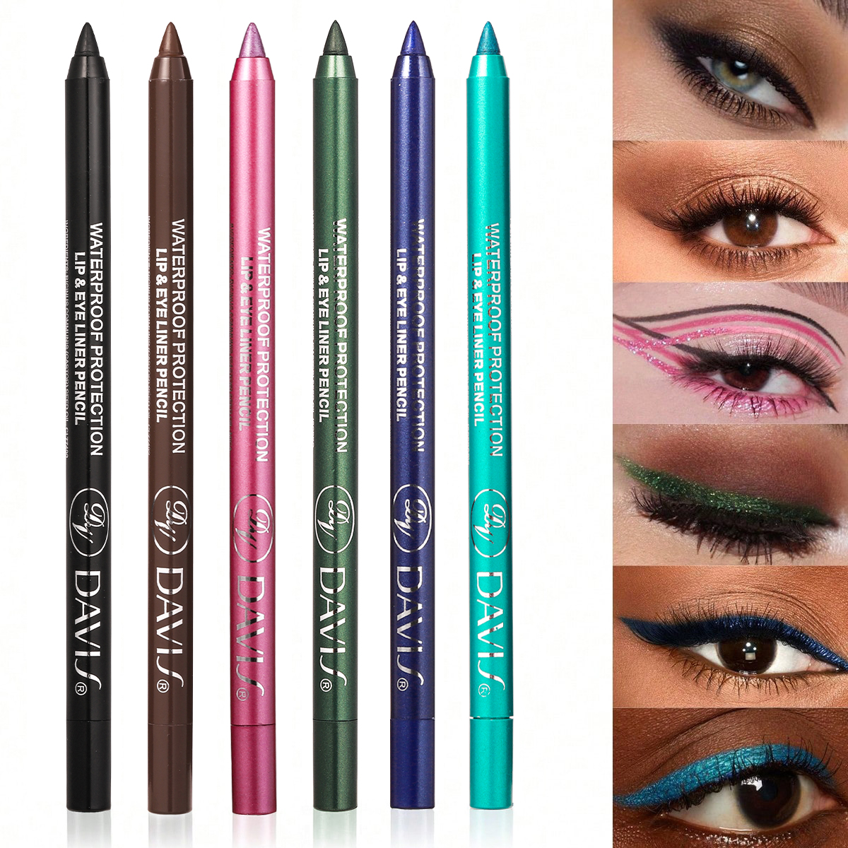 Multifunctional Eyeshadow Pen Monochrome Highlighter Eyeliner Pearl ...
