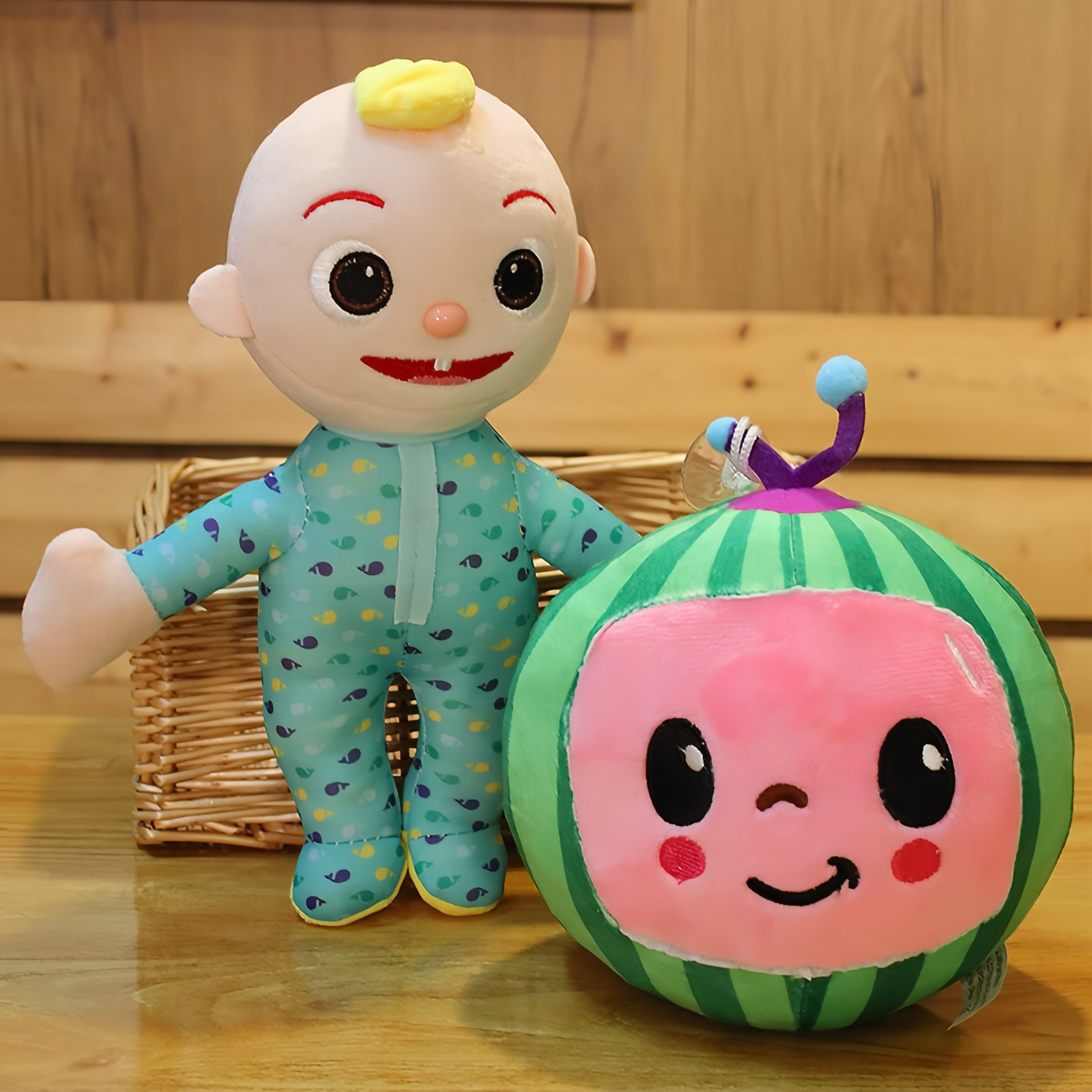 Baby and Watermelon Plush Stuffed Toys, Super Soft Plush for Boys ...