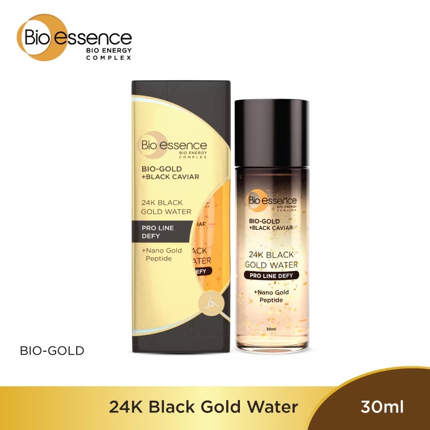 Bio-essence Bio-Gold 24K Black Gold Water (30ml) | Shopee Malaysia