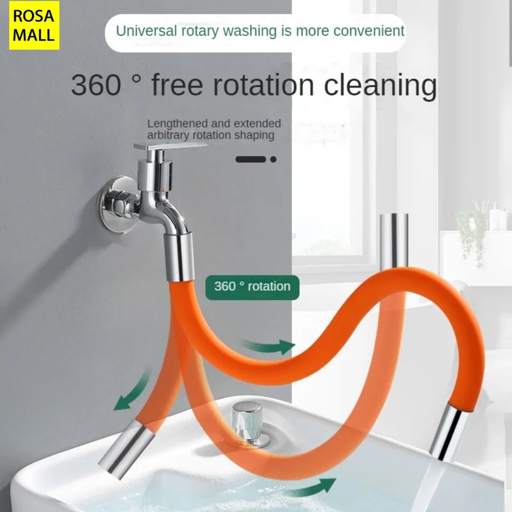Faucet Extension Extender Flexible Adjustable Water Tap Extend Bend ...