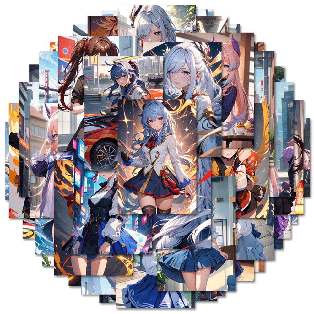 63 pcs Unique Creative Character Versatile Outfits Stickers, Aesthetics ...