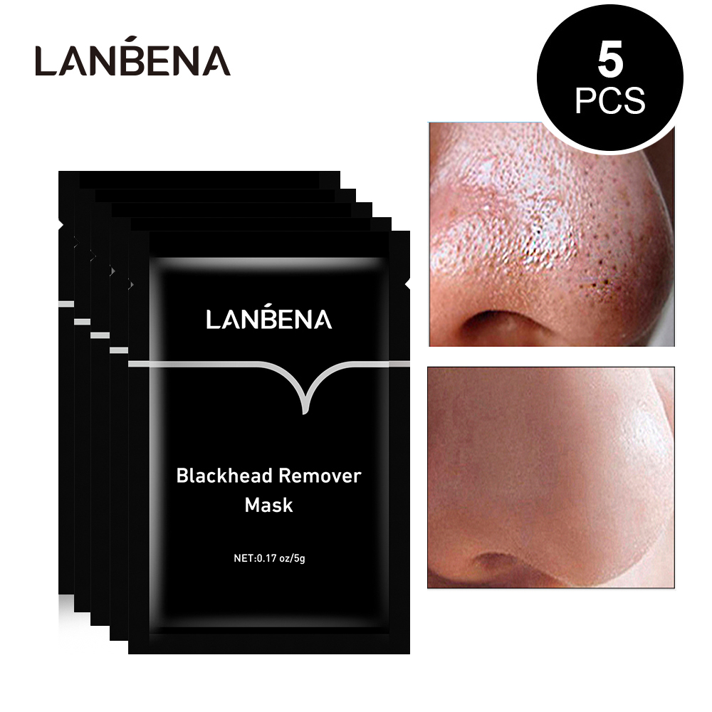 5 Pieces Bagged Bamboo Charcoal Deep Cleansing Remove Blackheads Shrink