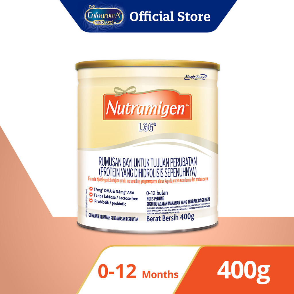 Enfalac Nutramigen Susu Bayi Milk Formula Powder Cow Milk Allergy (400g ...