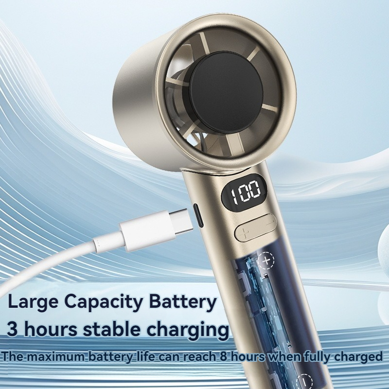 M11 handheld Fan high speed Turbo Mini Fan Rechargeable UBS roller ...