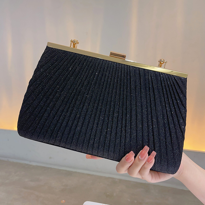 Dinner Handbag Banquet Bag with Diamond Shiny Small Square Bag Party ...