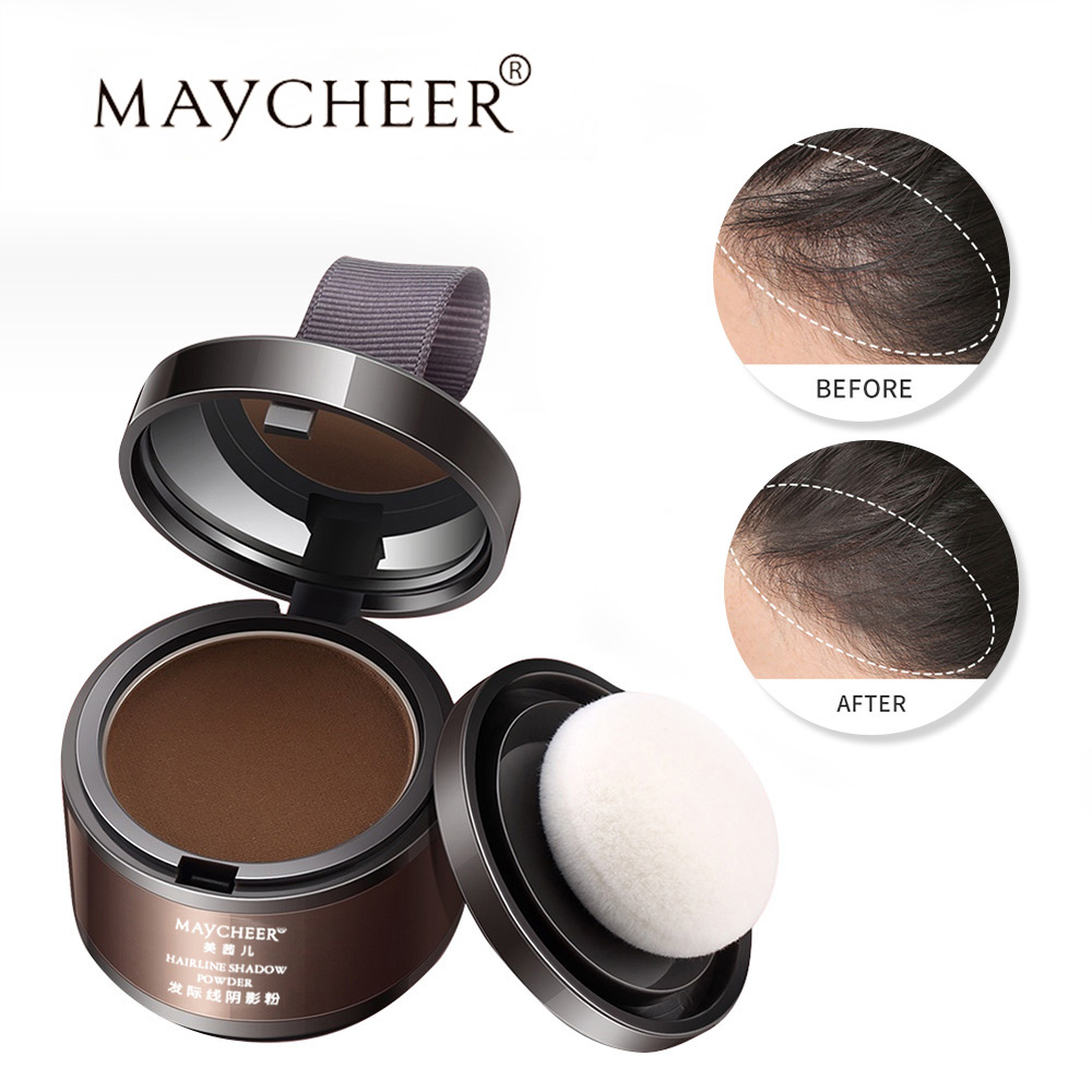 Maycheer Hair Shadow Powder Waterproof Hair Hairline Powder For ...