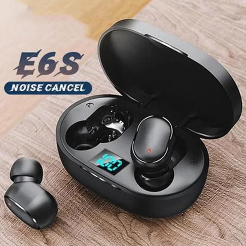 TWS E6S Fone Bluetooth Earphones Wireless bluetooth headset Noise Cancelling Headset With ...