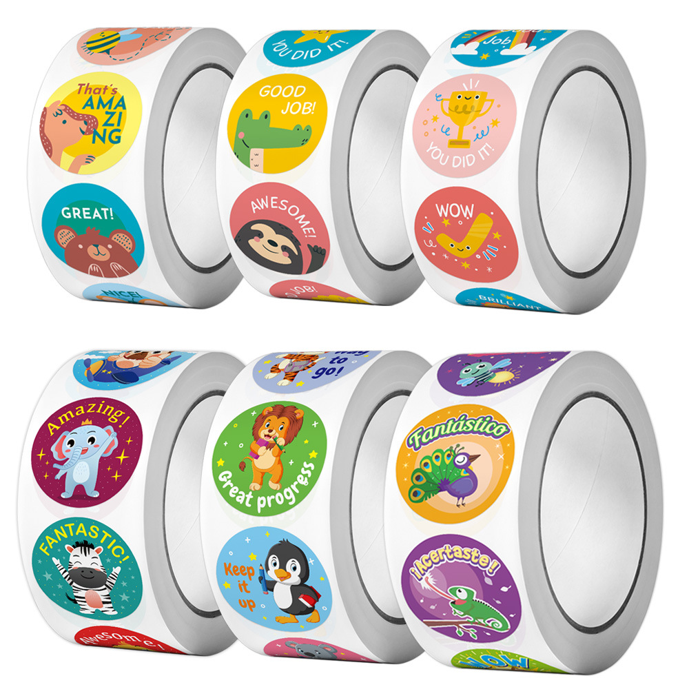 500pcs Inspirational stickers for elementary school students, cute ...