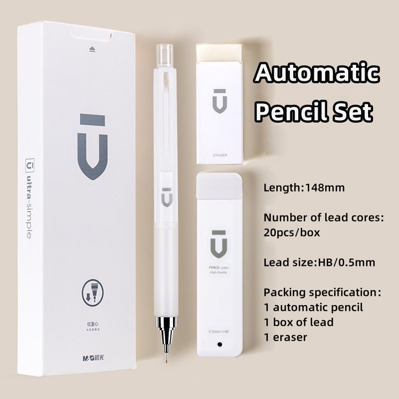 Automatic Pencil Case Set High-color 0.5mm Automatic Pencils Non ...