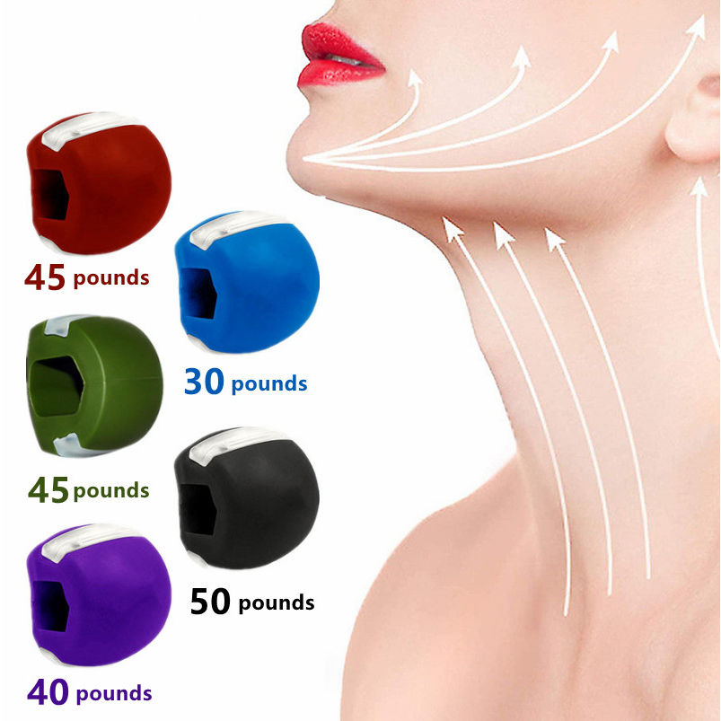 Jawline Exerciser Jaw Face and Neck Exerciser Define Your Jawline Slim ...