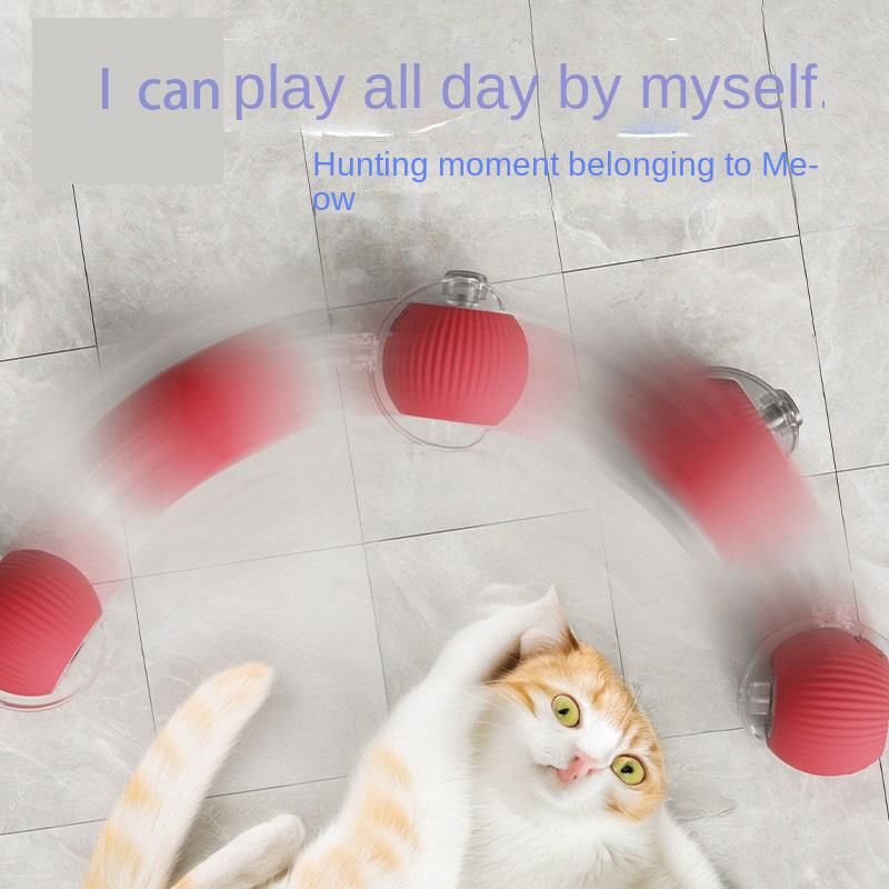 Electric Interactive Cat Toy Ball Motion Activation Sensor Pet Kitten ...