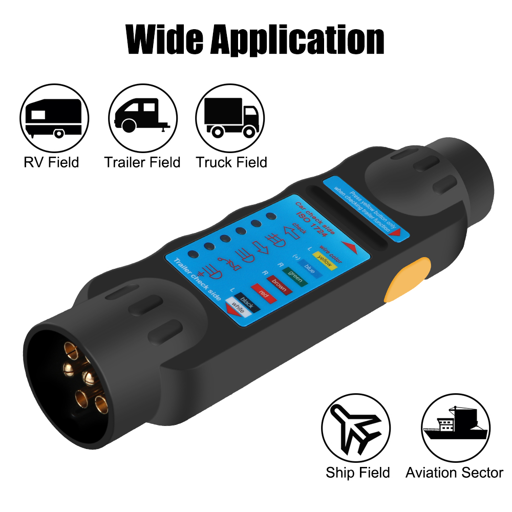 Car Towing Light Tester Trailer Tester Plug Socket Diagnostic Tools ...