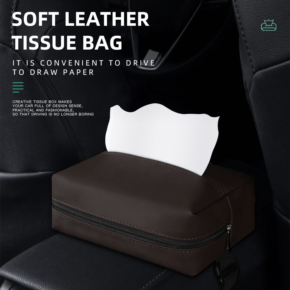 Car Tissue Holder Suitable For Standard Tissue Car Seat Tissue Box Car ...